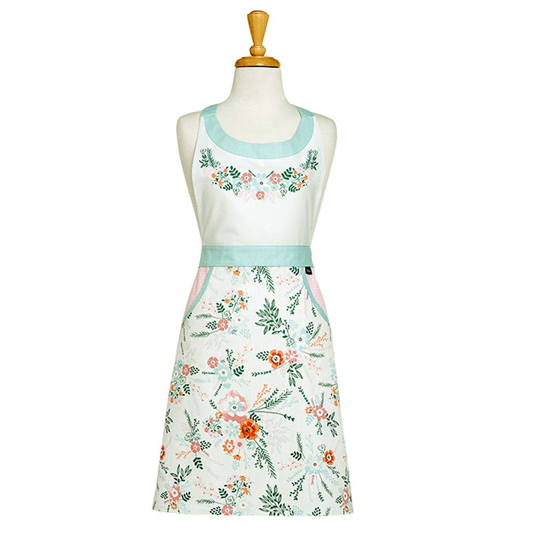 Ladelle Elsie Ladies Women Kitchen / BBQ Cotton Apron | BBQs.com.au